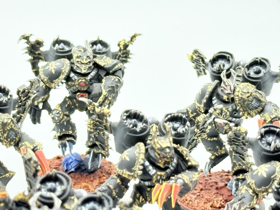 Warhammer 40K Chaos Space Marines Warp Talons Painted Games Workshop | eBay
