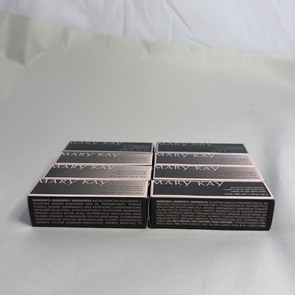 LOT OF 8 ASSORTED MARY KAY LIPSTICKS NOS NIB | eBay