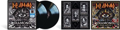 Def Leppard Diamond Star Halos (Metallic Lithograph) (Vinyl) | eBay