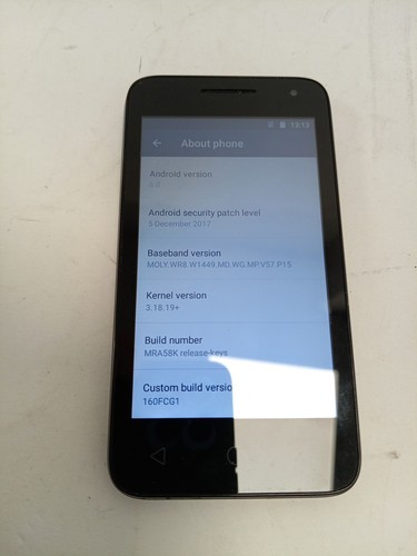 Vodafone Smart First 7 Smartphone 4" Screen In Good Condition Working ...