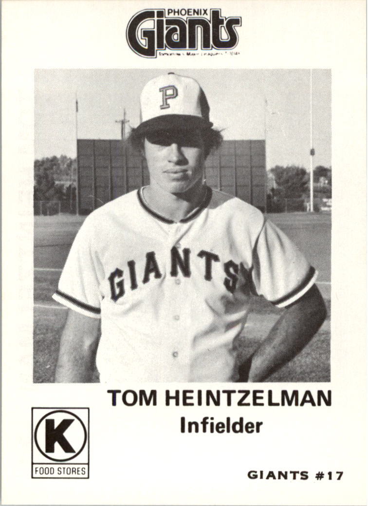 1975 Phoenix Giants Circle K #17 Tom Heintzelman - NM-MT | eBay