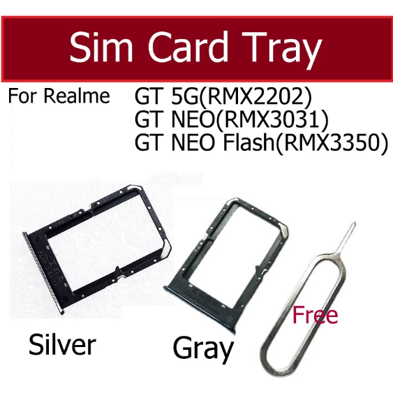 For OPPO Realme GT GT Neo GT Neo Flash Dual Nano Sim Card Slot Adapter ...