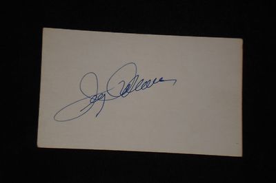 HOF JERRY COLEMAN SIGNED AUTOGRAPHED 3X5 INDEX CARD NEW YORK YANKEES | eBay