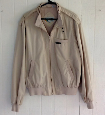 Vintage 80s Members Only Fully Lined Men's The Racer Jacket Rainbow Tag ...