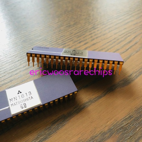 Rare New Matsushita MN1613 16-Bit High Speed Microprocessor SBCDIP40 x ...