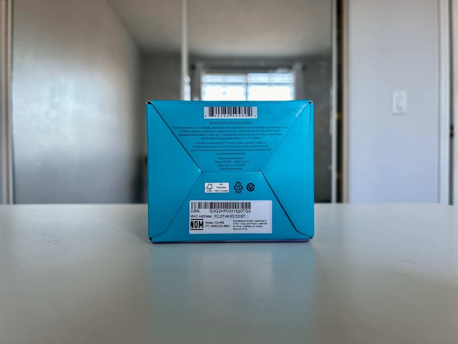 Amazon Echo Po Smart Speaker Latest 2024 Alexa Full sound Lavender New ...