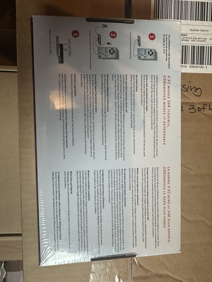 US Robotics 5686G USR5686G 56 Kbps Modem 56K USRobotics NEW GENUINE ...