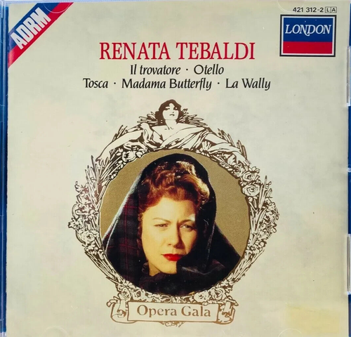 Renata Tebaldi - Opera Gala CD London - LIKE NEW | eBay