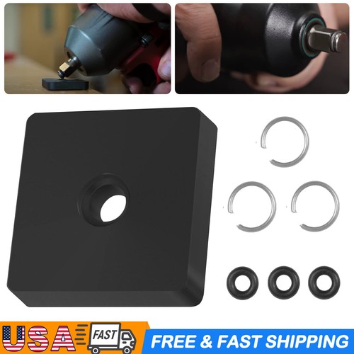 3/8" Impact Wrench Socket Retaining Ring Clip with O-Ring for Milwaukee ...