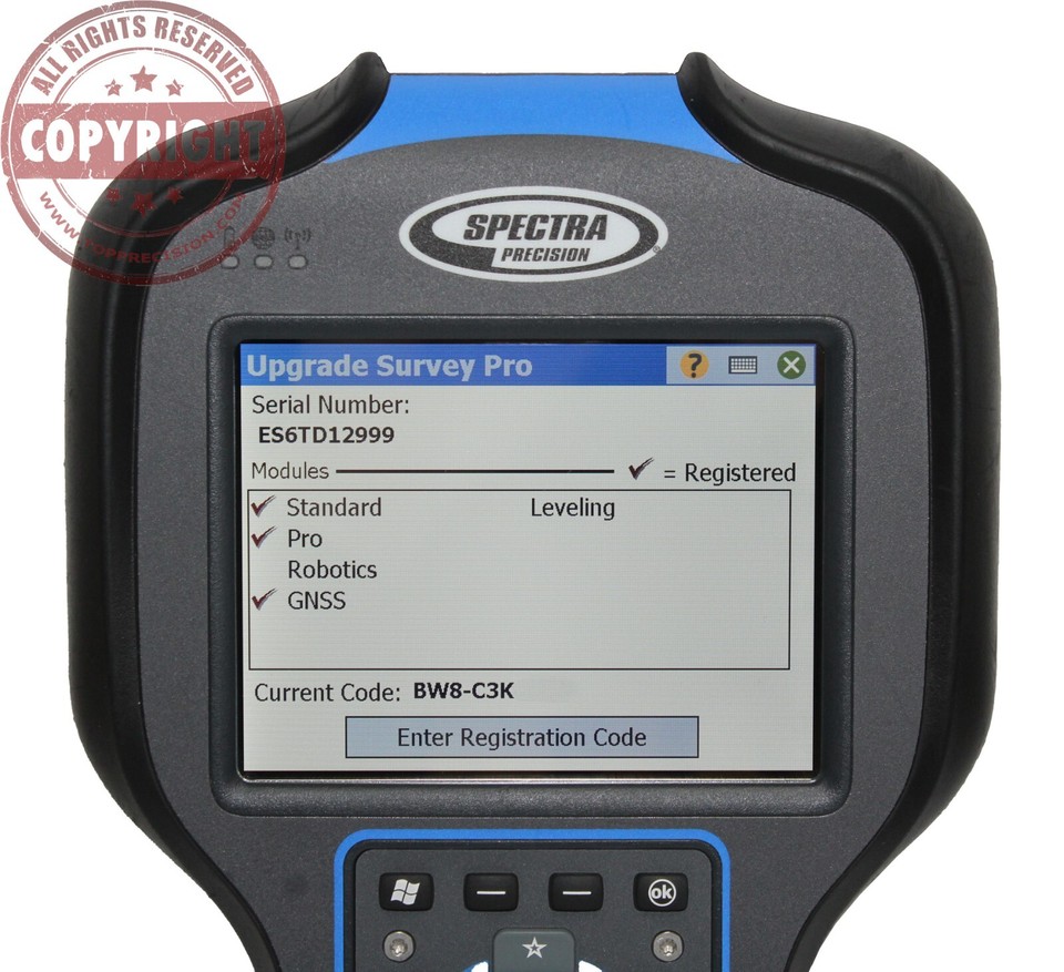 SPECTRA PRECISION RANGER 3 SURVEY PRO DATA COLLECTOR,TRIMBLE TSC3,RTK ...