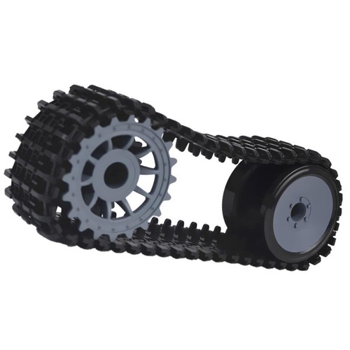 Crawler / Tank Track with Drive Wheel Chain Drive For Robot DIY ...