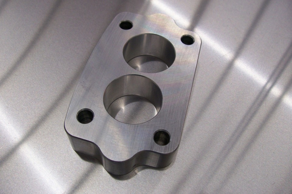 Fits Tri Power Riser Small Rochester Carb Spacer 2G Offenhauser 3x2 ...