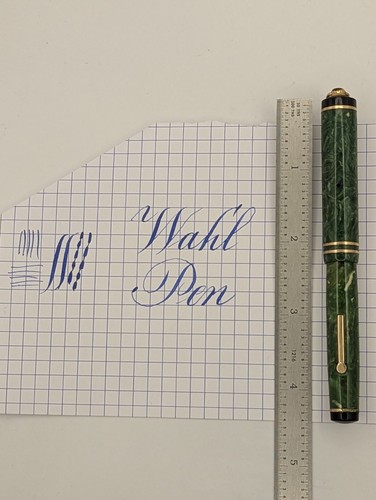 Wahl Jade Fountain Pen 14k Flexible Nib Restored | eBay