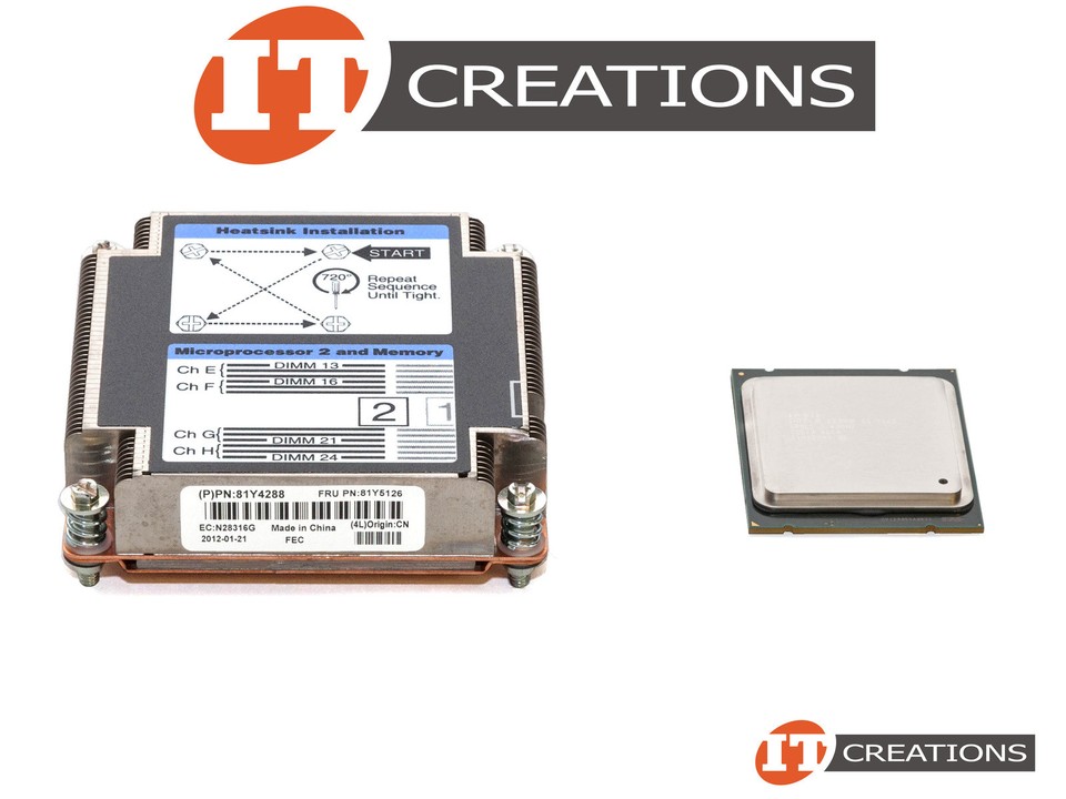 INTEL XEON CPU KIT E5-2637 DUAL CORE 2C 3.0GHZ FOR IBM FLEX SYSTEM X240 ...