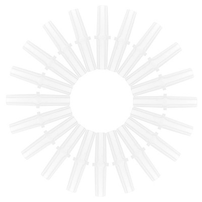 20Pcs Aquarium Air Tube Connectors Fish Tank Adapter for Pump Fittings ...