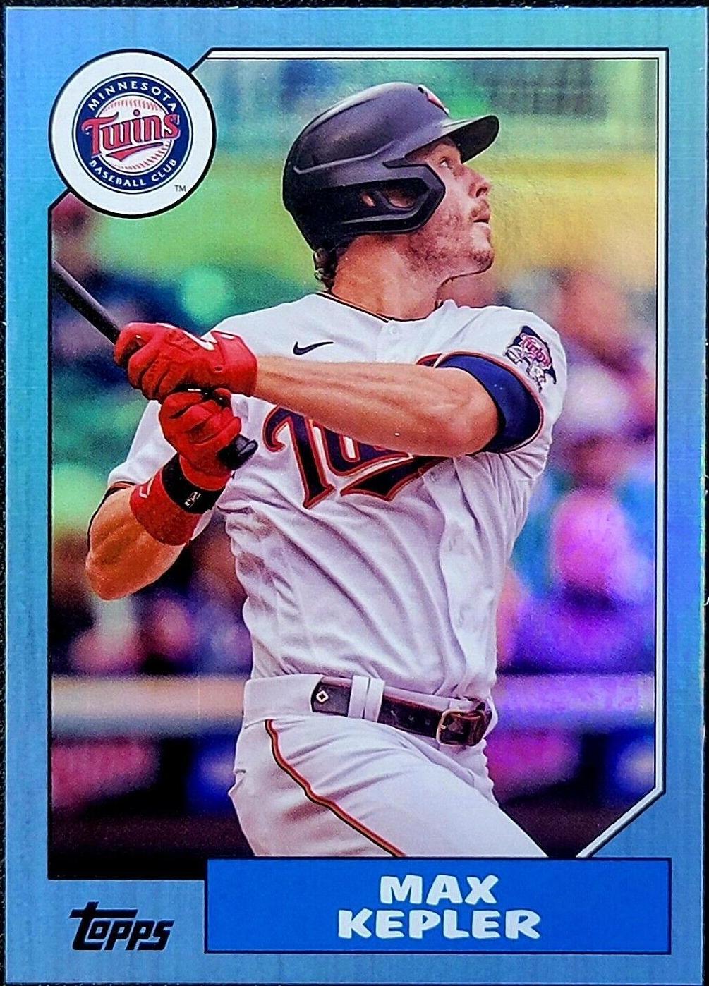 2022 Topps Archives - 1987 Topps Design Max Kepler #275 Blue Foil /25 ...