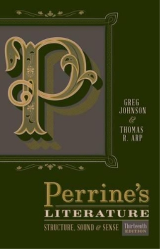 Greg: Arp, Thomas Johnson Perrine's Literature (Poche) 9781305971035 | eBay