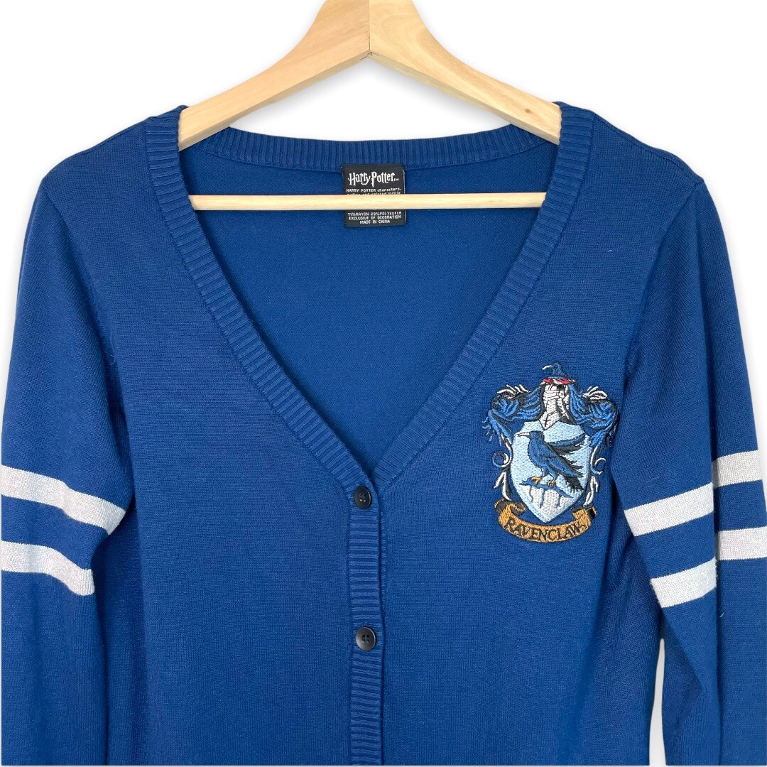 Harry Potter Ravenclaw House Cardigan Sweater Womens … - Gem