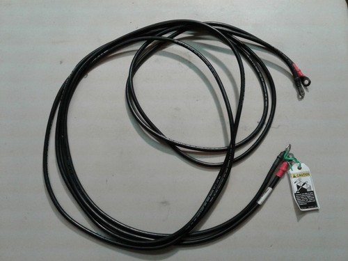 MERCURY OUTBOARD 4 GAUGE MARINE 12 FOOT BATTERY CABLE KIT P/N 84 ...