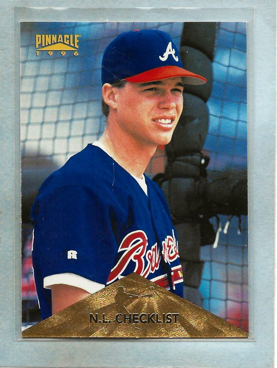 1996 Pinnacle - Checklist Chipper Jones #396 for sale online | eBay