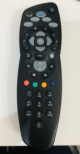 MYSKY HD REMOTE CONTROL for old My Sky decoder - ORIGINAL - LARGE ...