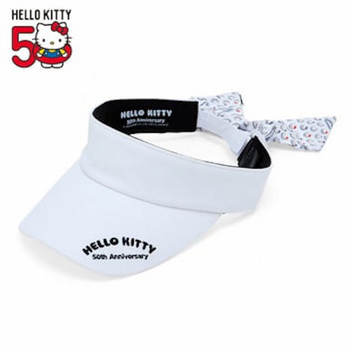 Sanrio Hello Kitty Sun Visor With Ribbon Hello Kitty 50th Anniversary ...