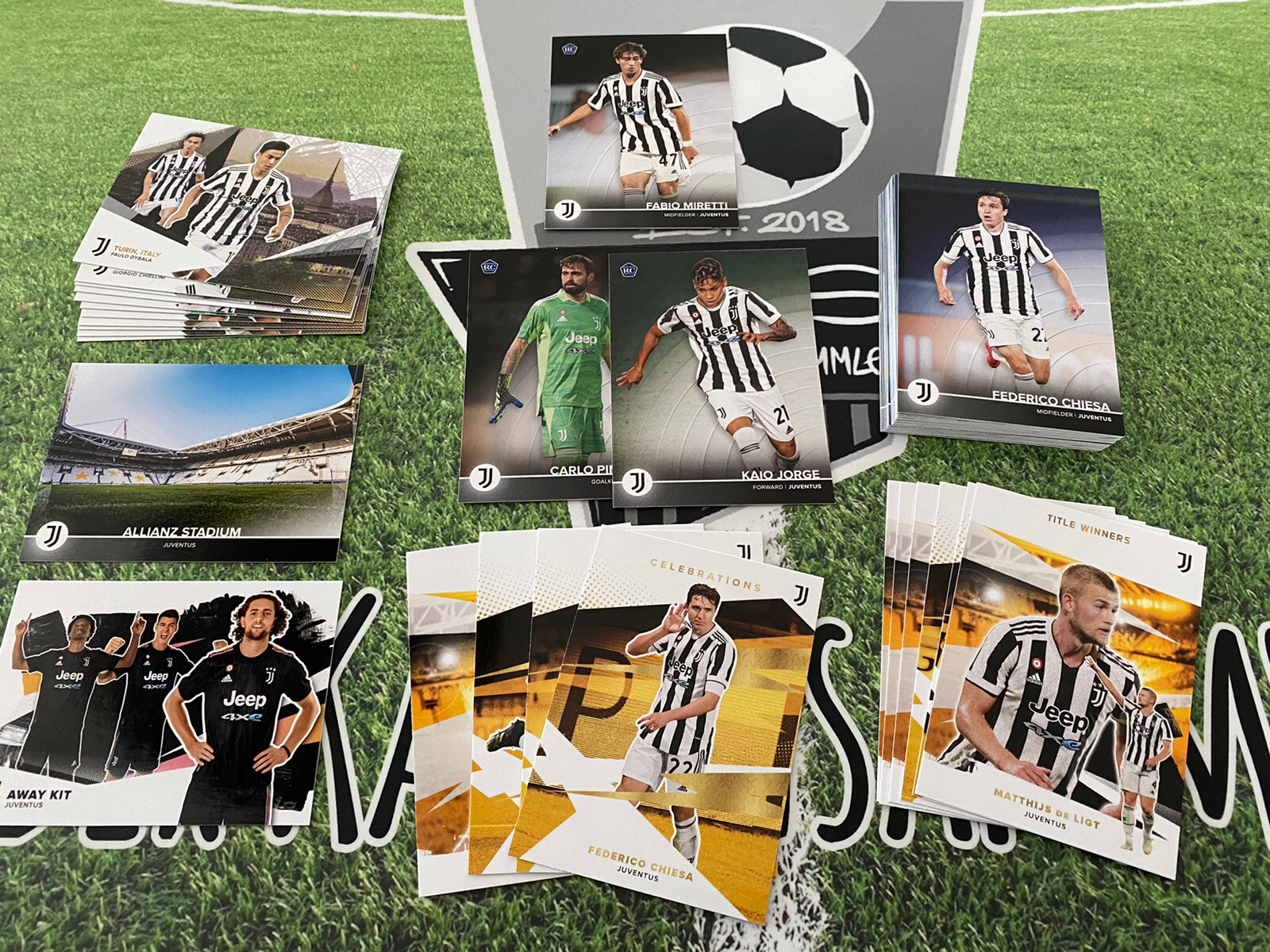 50x Topps Juventus Turin Team Set 21/22 Complete Set Inserts Rookie ...