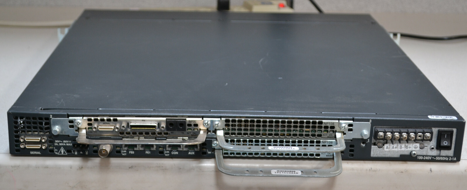 Cisco VOIP Gateway AS5350 AS535-8T1-48-DC-V 8PRI Dual NP108 Modules | eBay