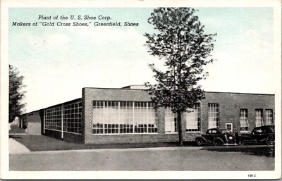 Greenfield Ohio OH US Shoe Corp Makers of Gold Cross Shoes c1930s ...
