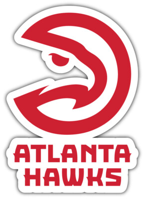Atlanta Hawks NBA Basketball Car Bumper Sticker Decal "SIZES" ID:1 | eBay