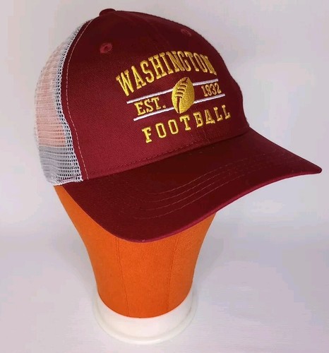 Washington Football EST.1932 Mesh Adult Snapback Hat | eBay
