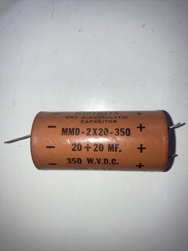 Astron Minimite 3 Leg 20 uF 350 VDC 400 Peak VDC Electrolytic Capacitor ...