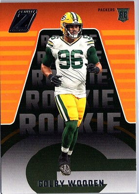 2023 PANINI ZENITH FOOTBALL PACKERS COLBY WOODEN ROOKIE CARD #123 NM/M ...