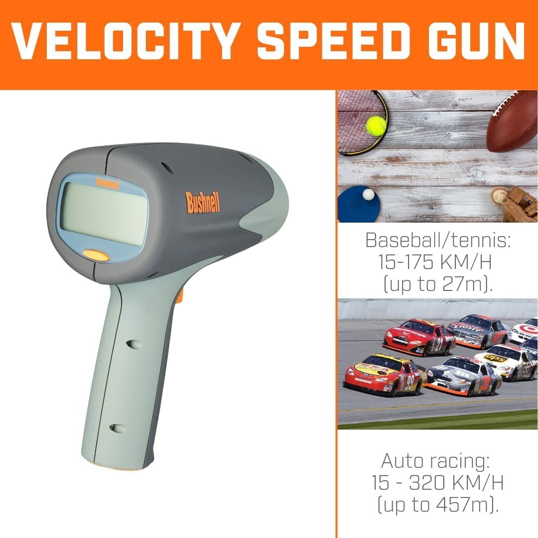 Bushnell Velocity Speed Gun Sports Radar Tennis Baseball Ball Sensor ...