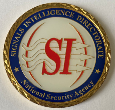 NSA NAT'L SECURITY AGENCY SIGNIT CYBERSECURITY SIGNALS INTELLIGENCE ...