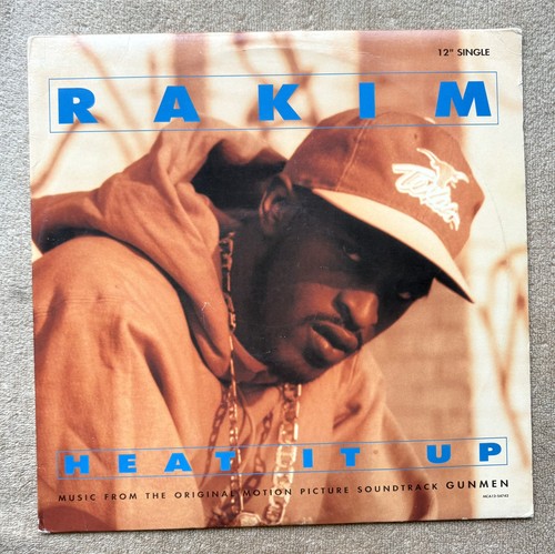 RAKIM - HEAT IT UP 12" Vinyl RECORD 1993 Single Hip Hop MCA12 54742 EX+ ...