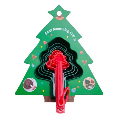 Christmas Tree Measuring Cups 8 Pieces Christmas Tree Shape Scoop | eBay