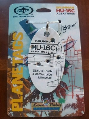 Jimmy Buffett Hemisphere Dancer Planetags Grumman HU-16C Albatross W/5 ...