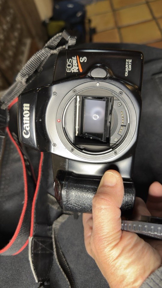 Canon EOS Rebel S 35mm SLR Film Camera Body Only-BLACK | eBay