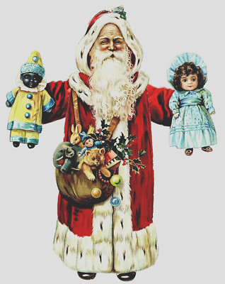 DEAR OLD SANTA CLAUS, FATHER TUCK'S MARIONETTES, mechanical toy, circa ...