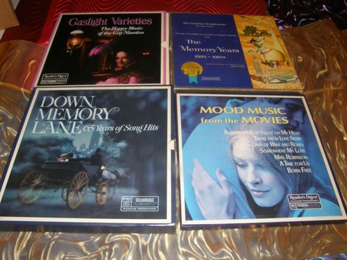 28 Lp The Memory Years 1925 '60 Gaslight Varieties Down Lane Mood Movie ...