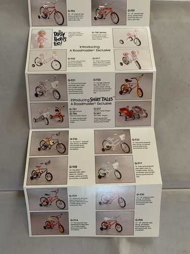 Vintage Original 1983 Roadmaster Bicycle Junior Riding Products ...