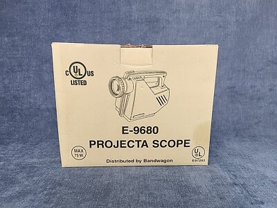 Vintage Projecta Scope E-9680 Art Drawing Tracing Projector Open Box u ...