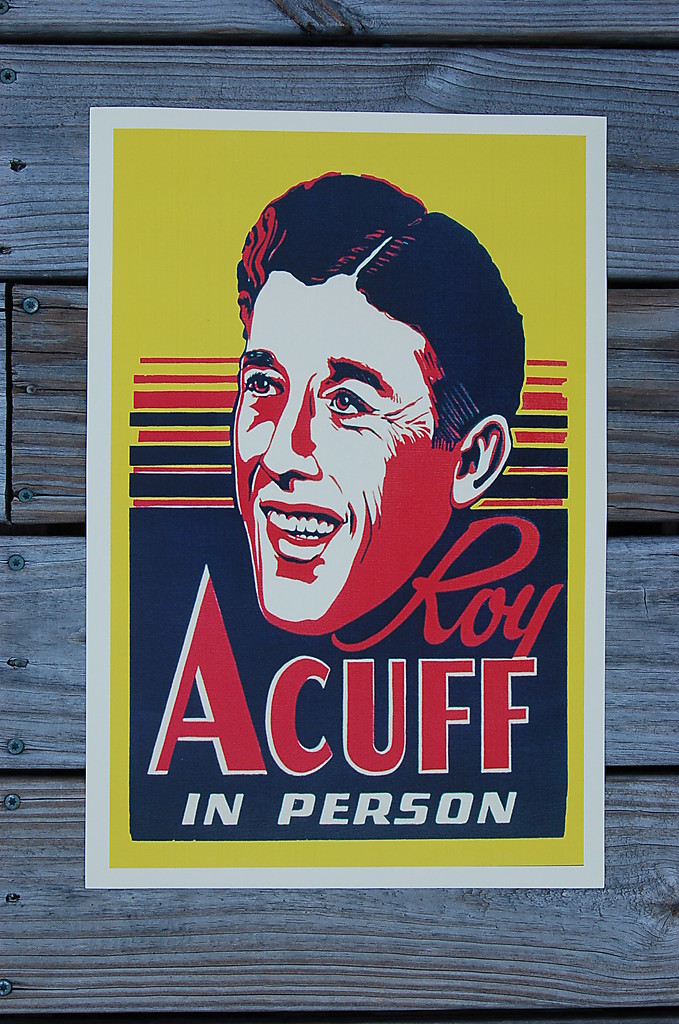 Roy Acuff Concert Tour Poster--- | eBay