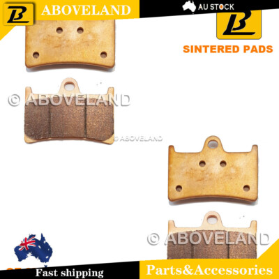 FRONT Sintered Brake Pads For YAMAHA YZF-R7 750 OWO2 1999 2000 2001 ...