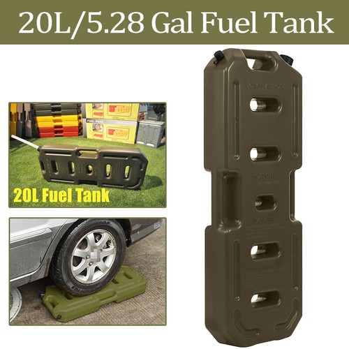 20L 5Gallon Fuel Pack Gas Can Tank Emergency Container fit for Jeep ...