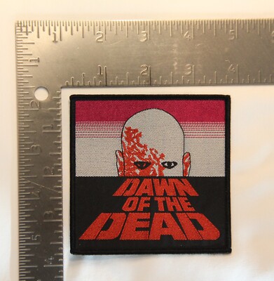 DAWN OF THE DEAD Patch, New Never Used, 3.5" x 3.5" George Romero | eBay