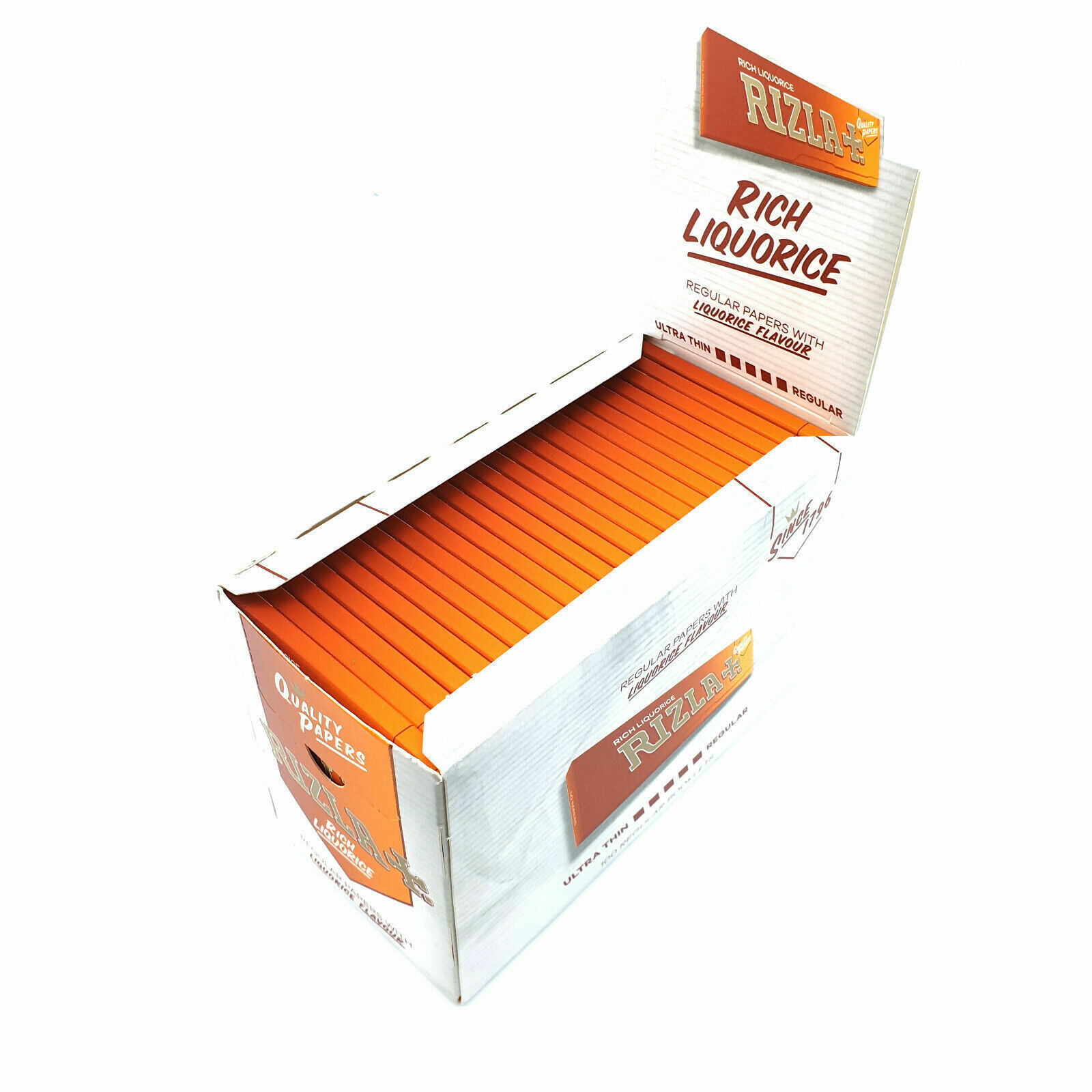 Rizla Liquorice Rolling Papers Cigarette Smoking Papers Regular Size ...