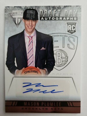 MASON PLUMLEE 2014 TITANIUM DRAFT DAY AUTO ROOKIE CARD# 10 | eBay