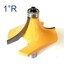 1pc 1/2" Shank 1" Radius Round Over Router Bit S 7426923962387 | eBay